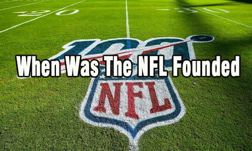 When was the NFL founded?